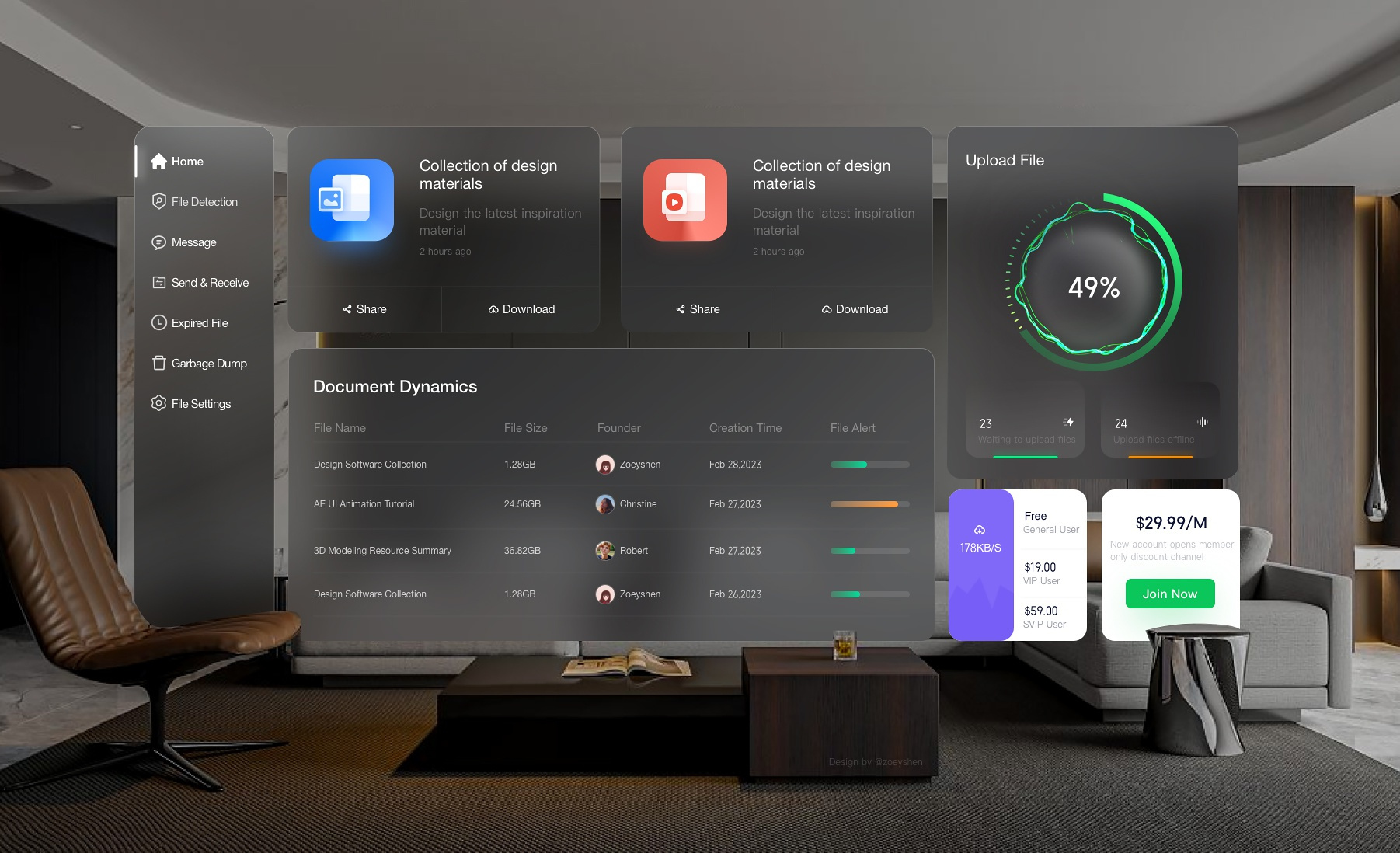 File Management Application VISION OS Style Design by Zoeyshen on Dribbble File Management Application VISION OS Style Design by Zoeyshen on Dribbble
